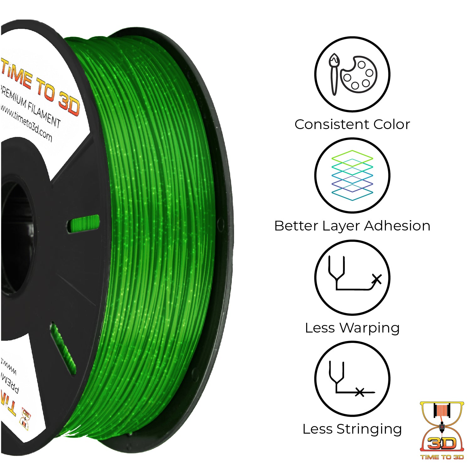 Glitter/Sparkle Filament – Time To 3D