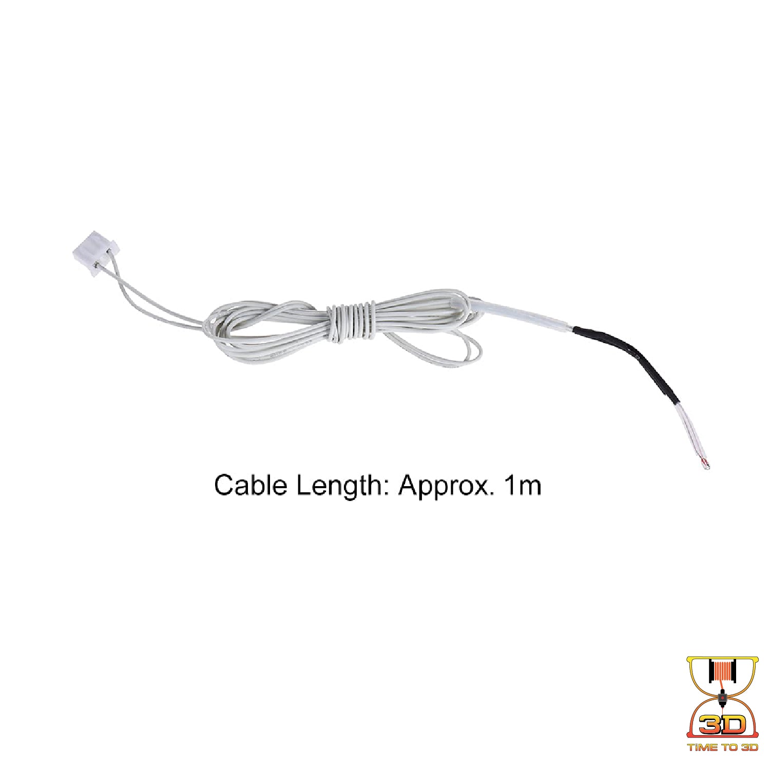 100K ohm NTC 3950 Thermistor/Temperature Sensor with connector for 3D ...