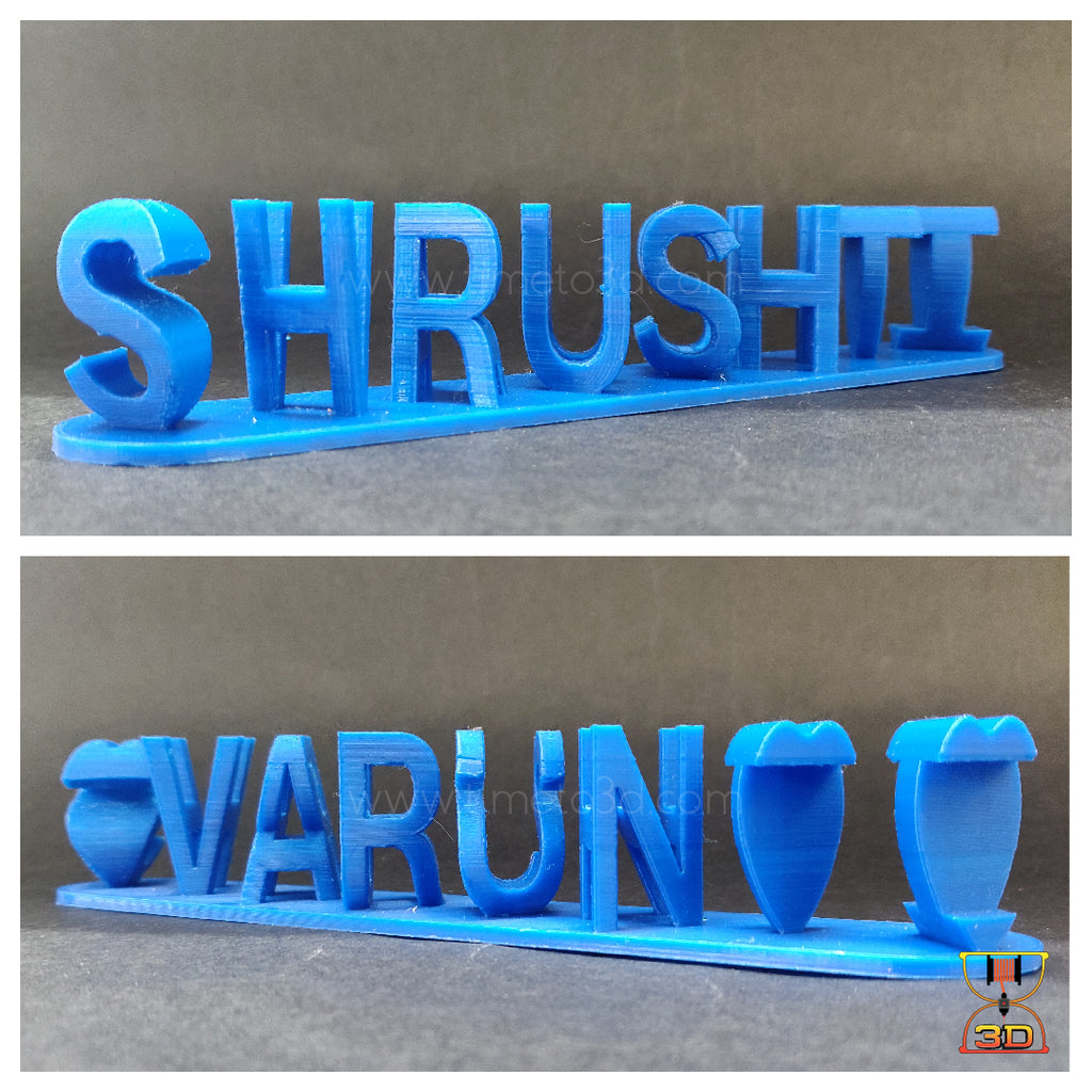 Dual Name Illusions (Large Size) – Time To 3D