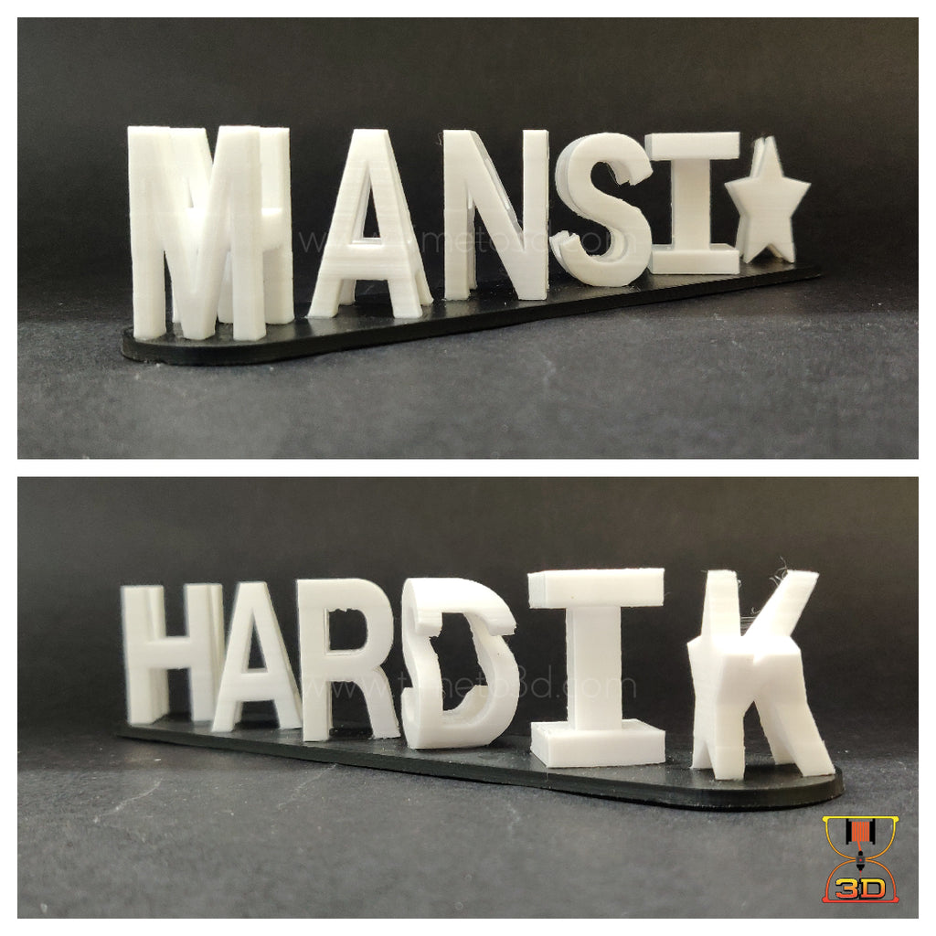 Dual Name Illusions (Large Size) – Time To 3D