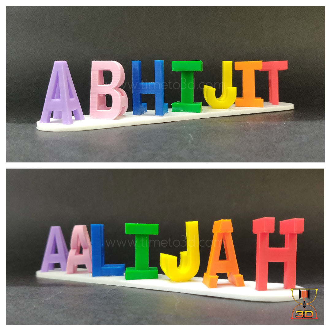 Dual Name Illusions (Regular Size) – Time To 3D