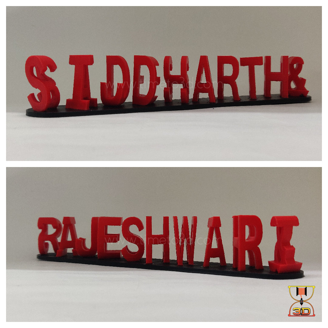 Dual Name Illusions (Regular Size) – Time To 3D