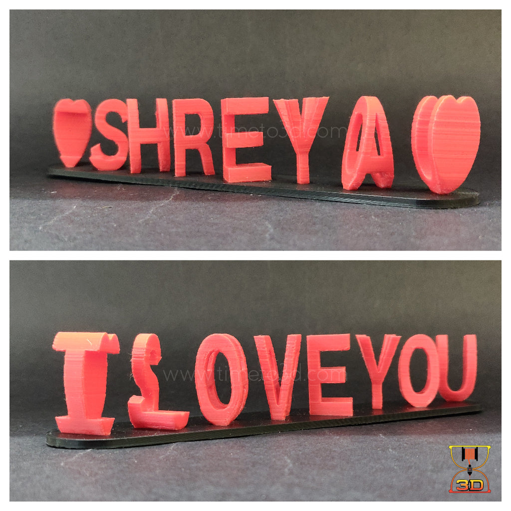 Dual Name Illusions (Large Size) – Time To 3D