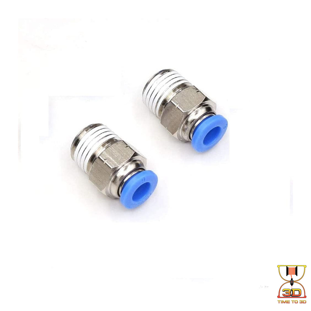 Pneumatic Connectors for 1.75mm Filament with Quick Coupler PC4-01 con ...