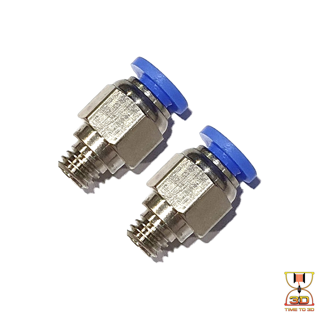 Pneumatic Connectors for 1.75mm Filament with Gasket for PC4-M6 Fittin ...