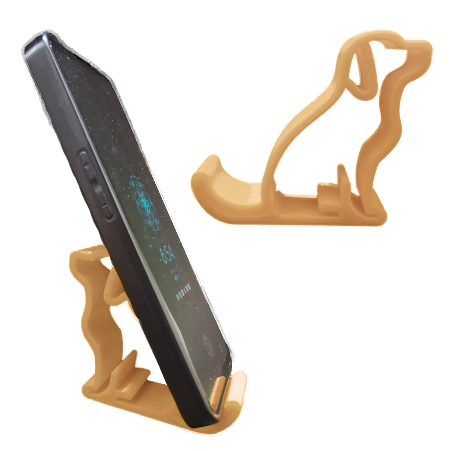 Dog-Shaped Mobile Phone Stand – Time To 3D