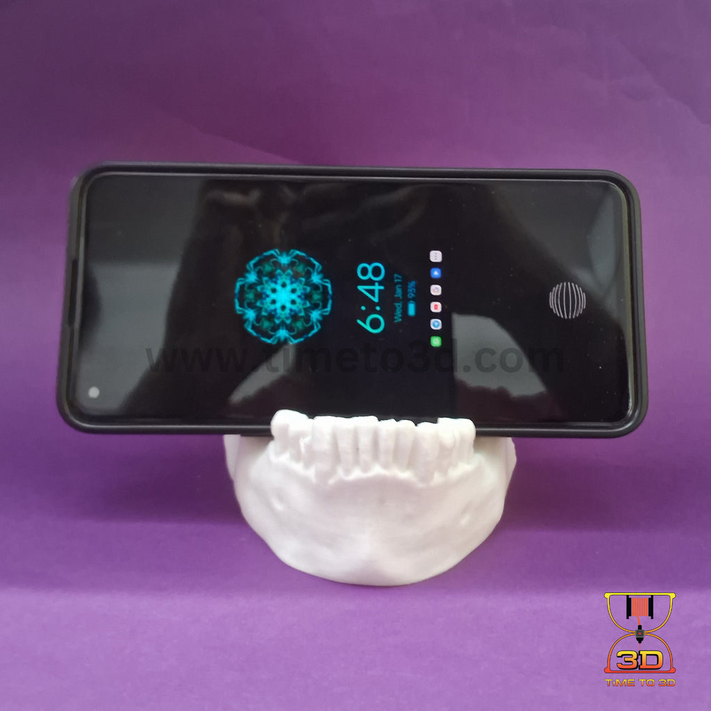 Jaw-Shaped Mobile Phone Stand – Time To 3D