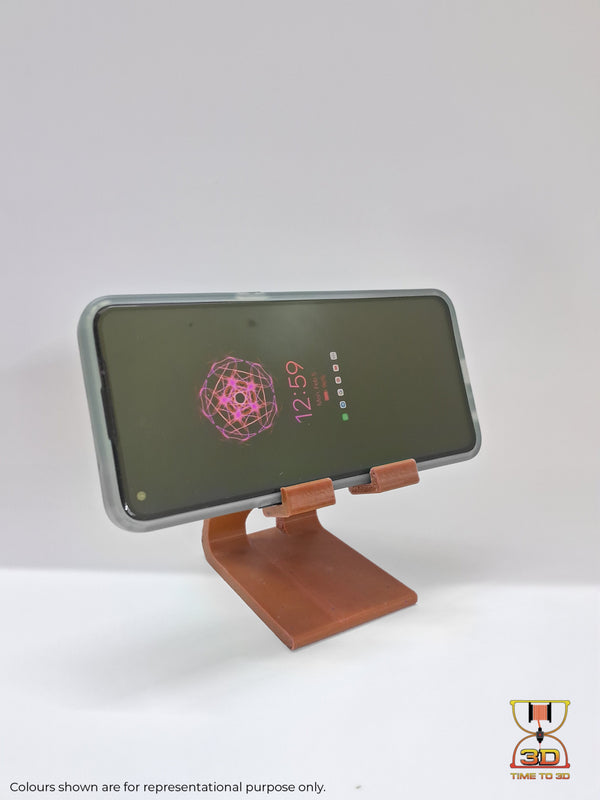 Customizable Name Mobile Phone Stand – Time To 3D