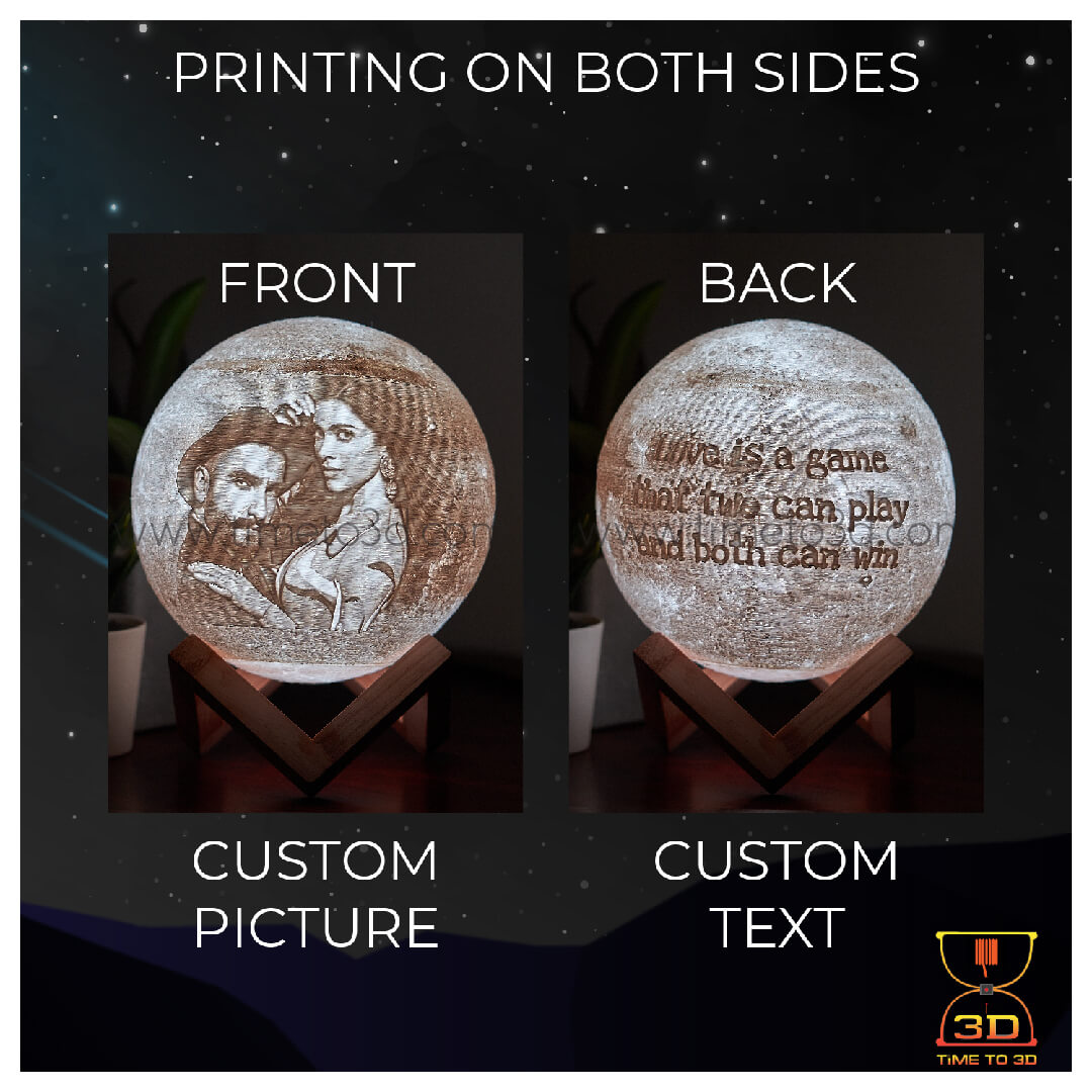 Personalized Moonlamps – Time To 3D