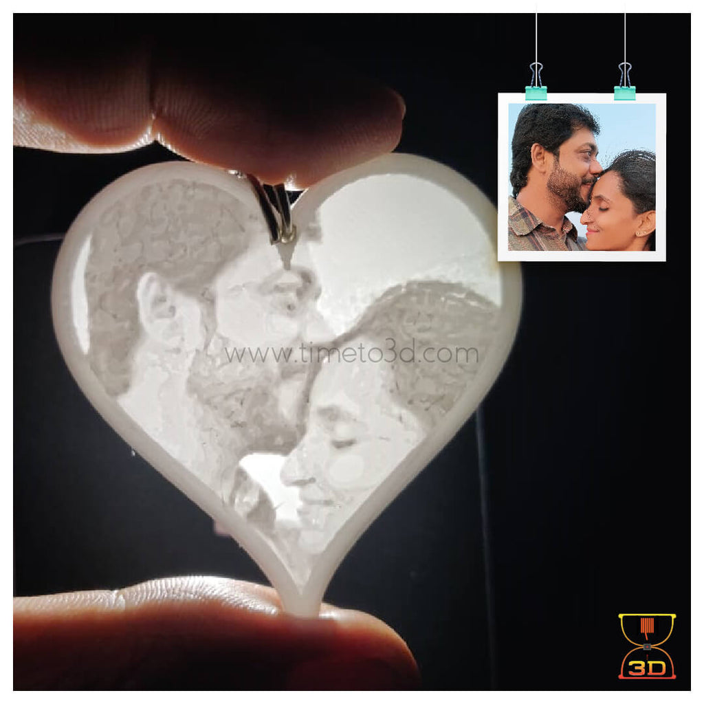 Lithophane Magic Photo Keychains – Time To 3D